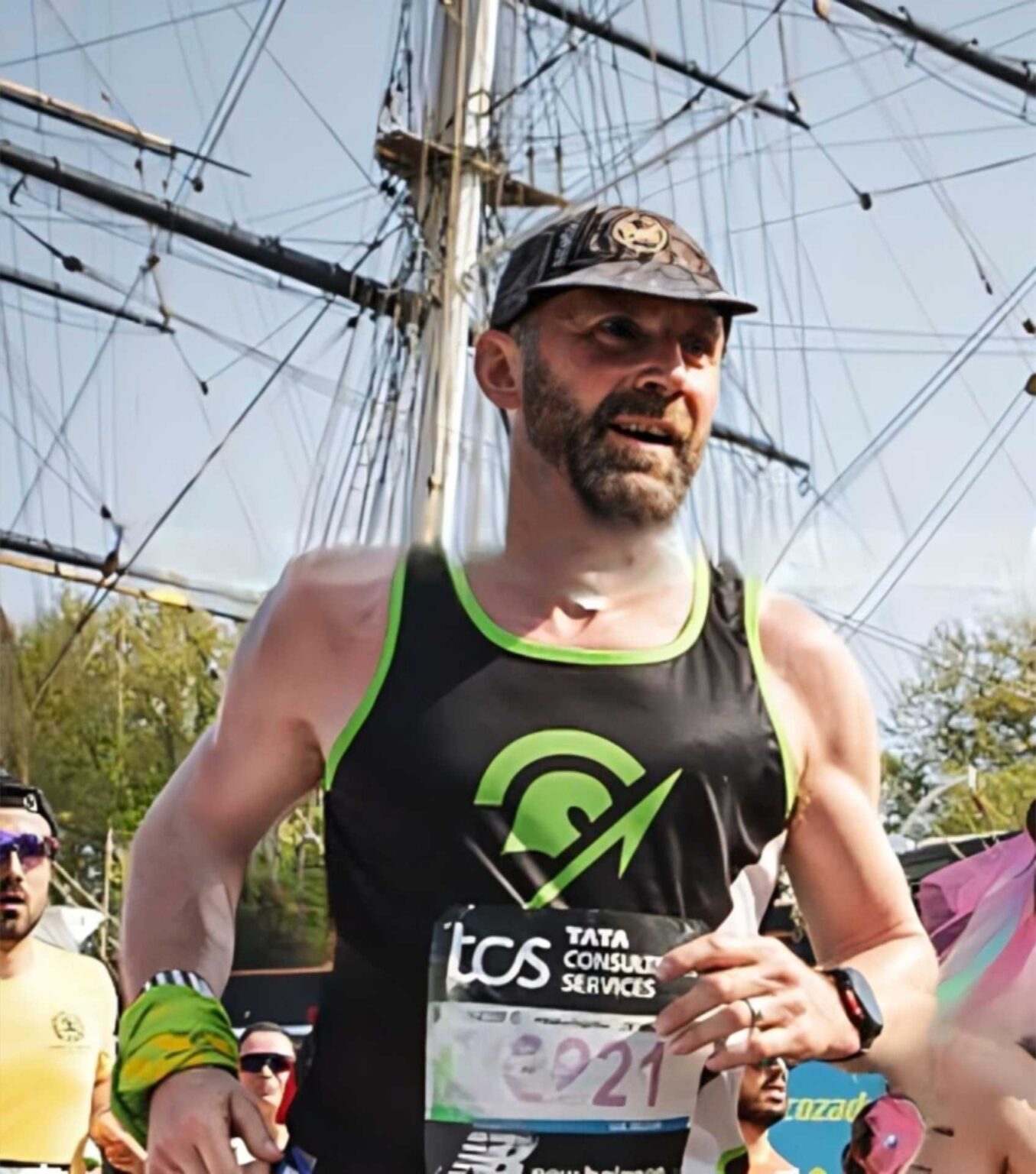 Dave's London Marathon - Awesome Walls